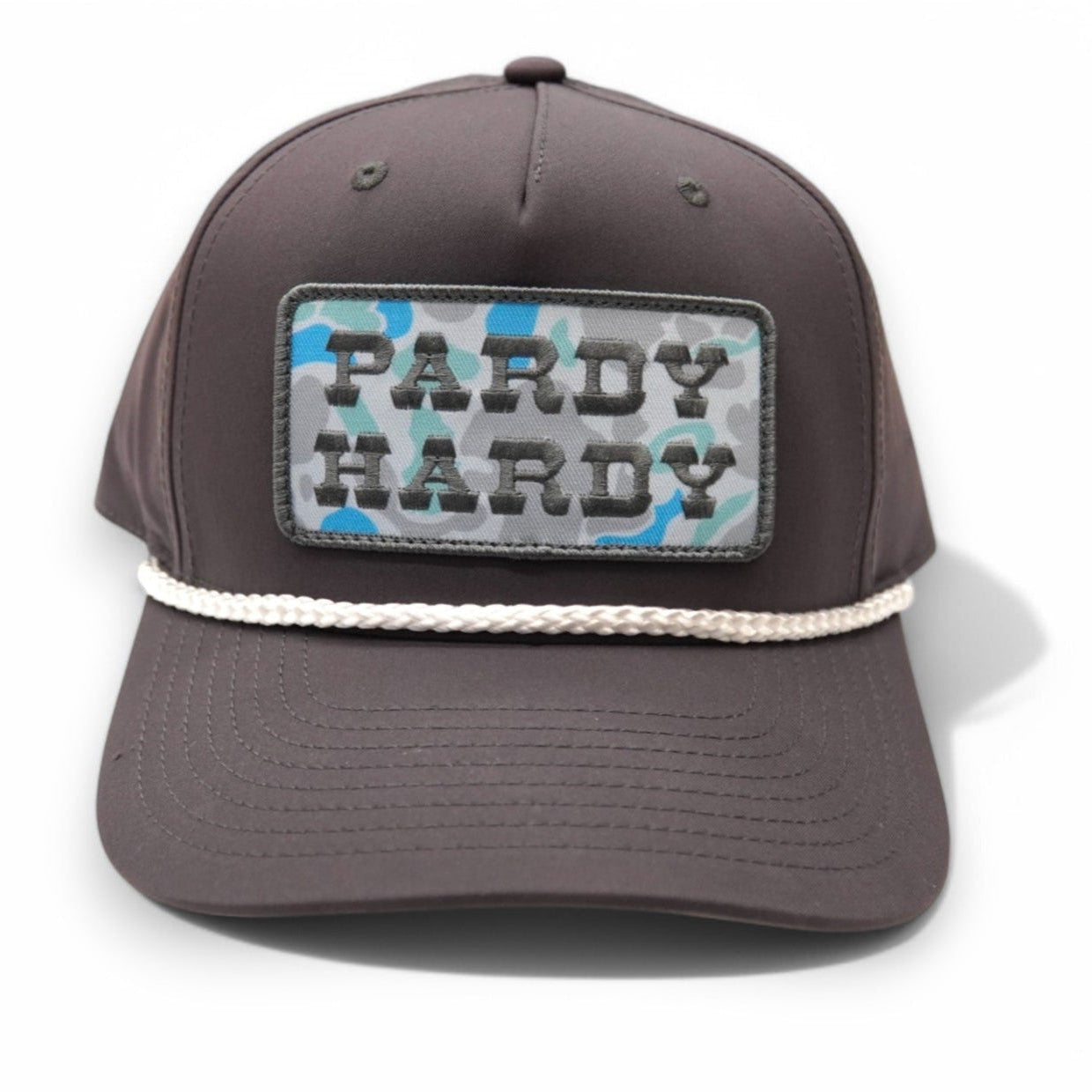 PARDY CAMO PATCH ROPE HAT – Pardy Hardy