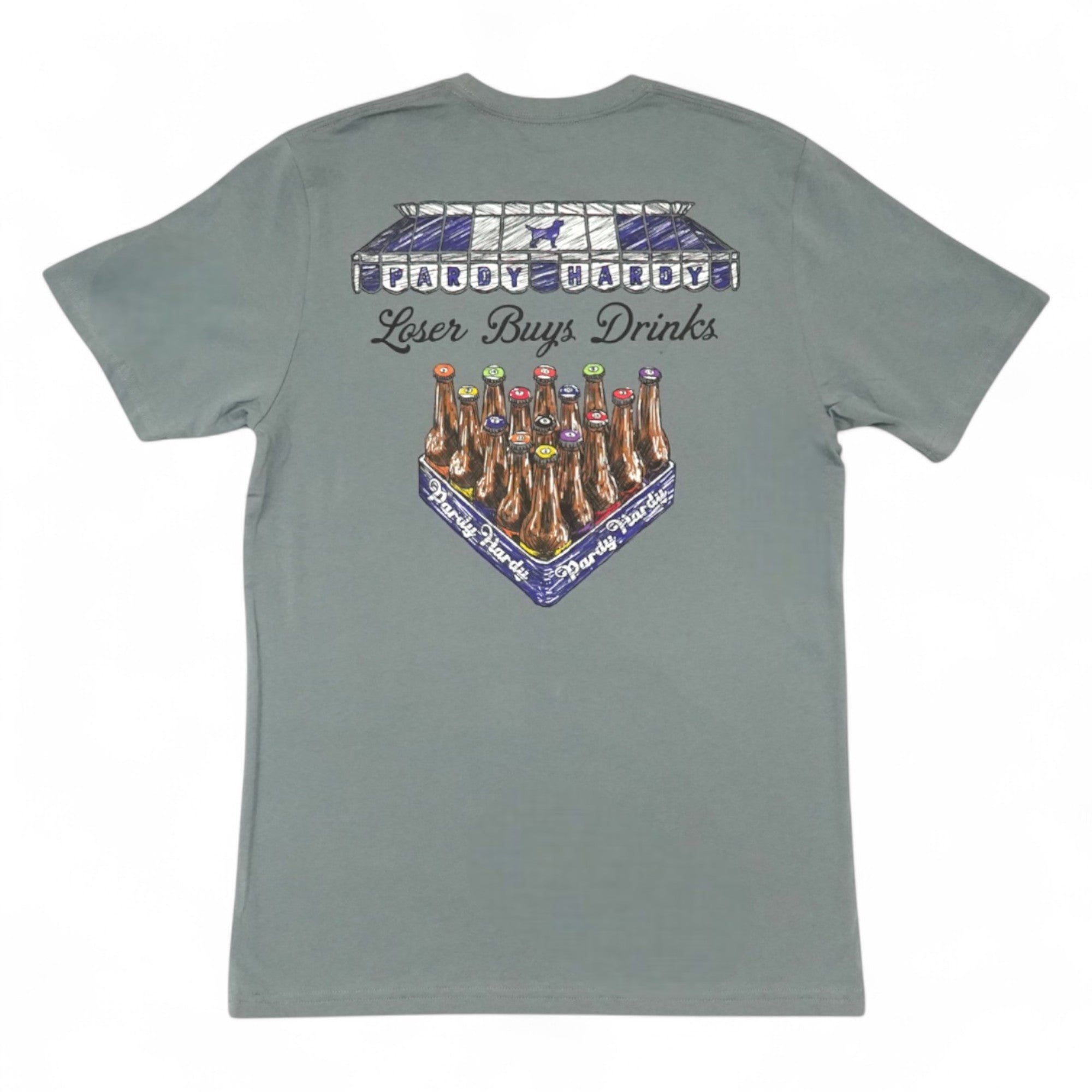 POOL HALL PARDY S/S TEE – Pardy Hardy