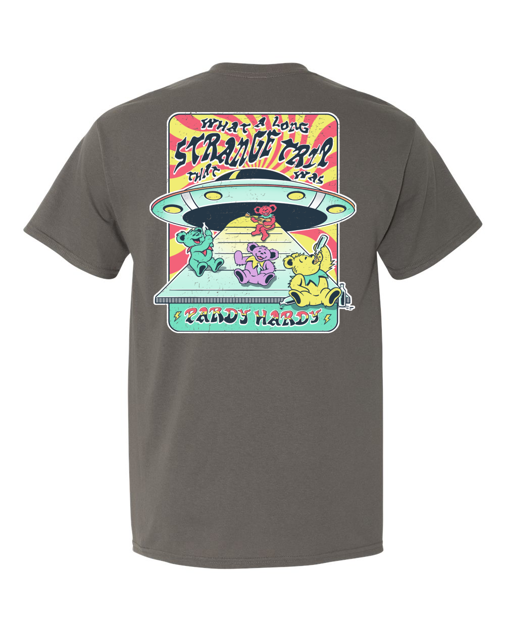 STRANGE TRIP S/S TEEThis ain't your grandma's bear encounter. These fu ...